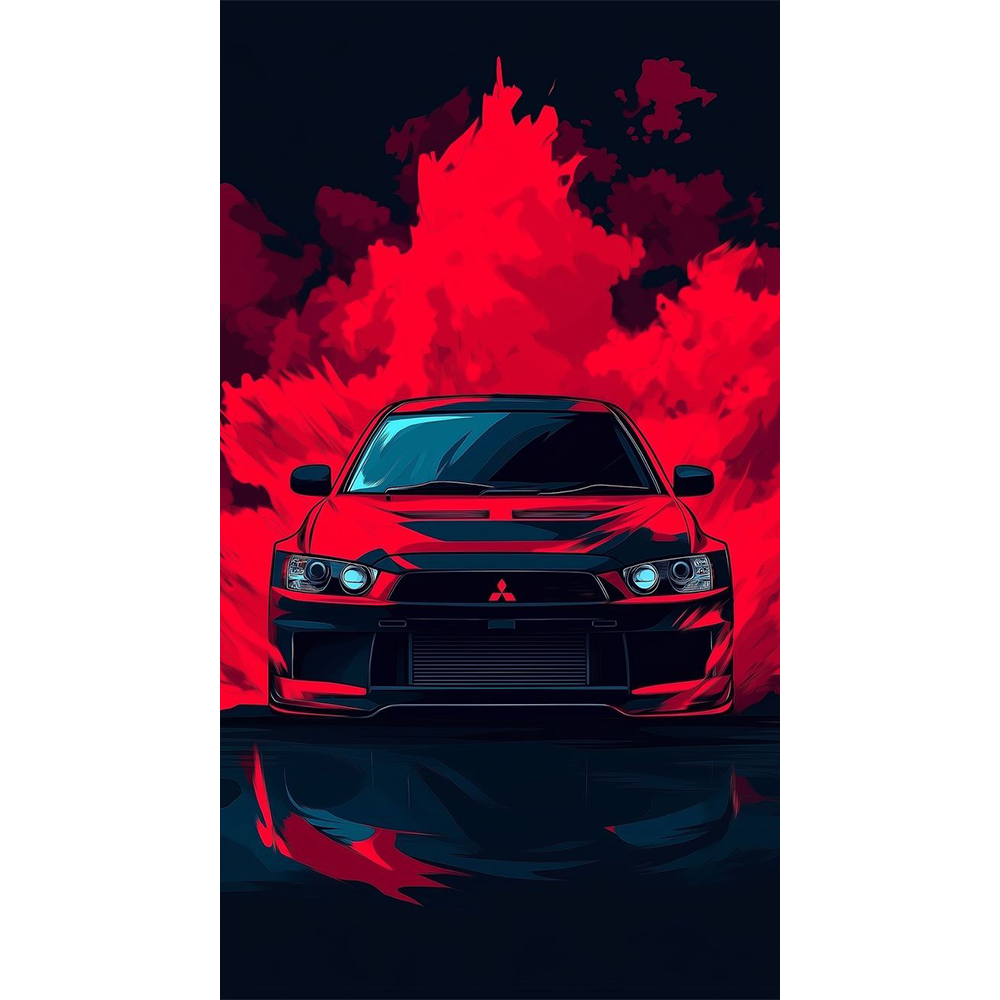 Mitsubishi Lancer Evo Mobile Skin/Wrap - WrapAura