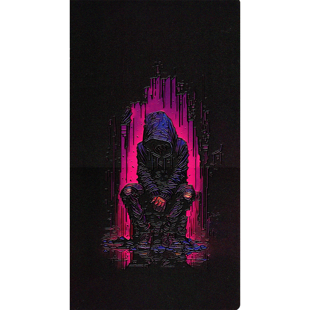 Neon Shadow Mobile Skin/Wrap - WrapAura